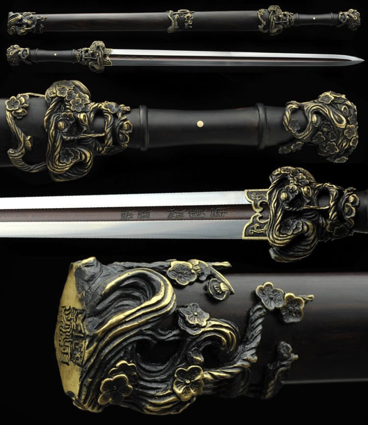 Sword of Life Folded Steel Blade Kung Fu Chinese Martial Arts Wushu Tai ...