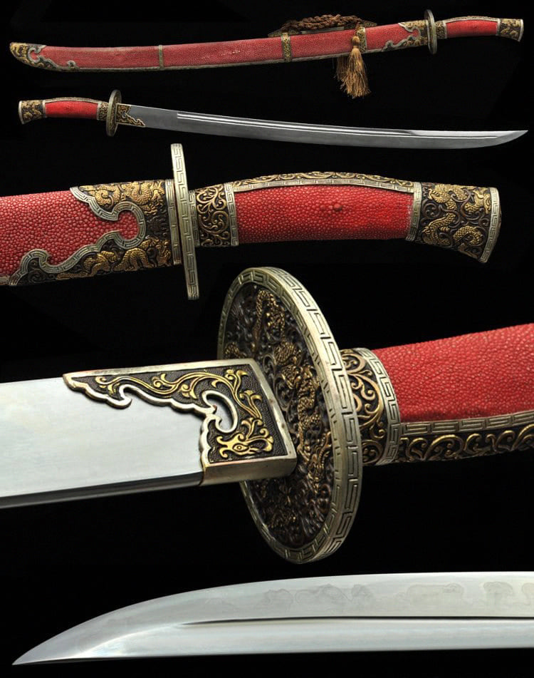 Red Bladed Sword
