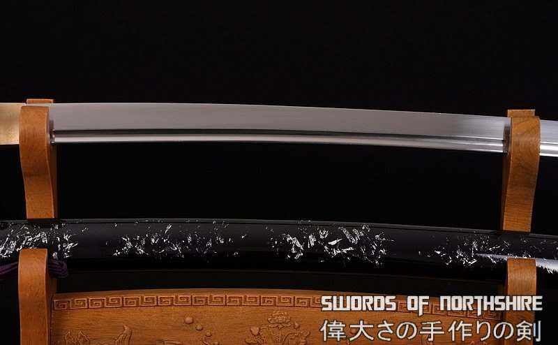 Hand Forged 1060 High Carbon Steel Blade Full Tang Oil Quenched Samurai ...