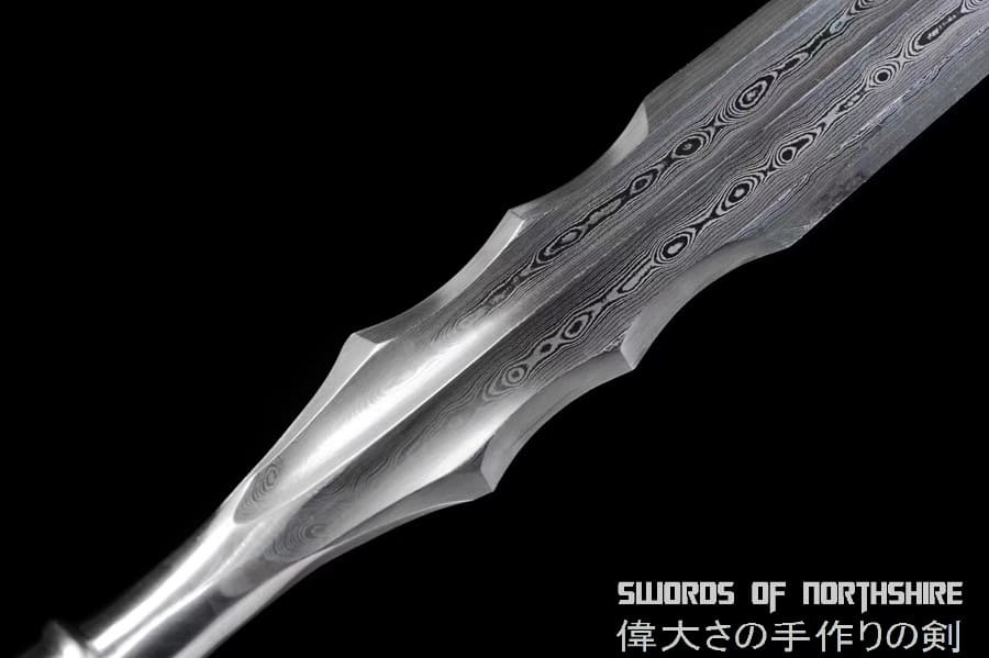 Chinese Qiang Spear Martial Arts Hand Forged Folded Damascus Steel ...