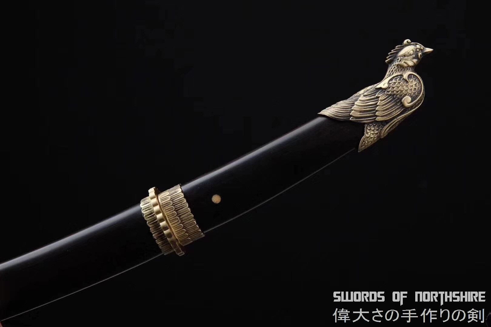 Little Falcon Dao Knife Chinese Short Sword Clay Tempered & Folded ...