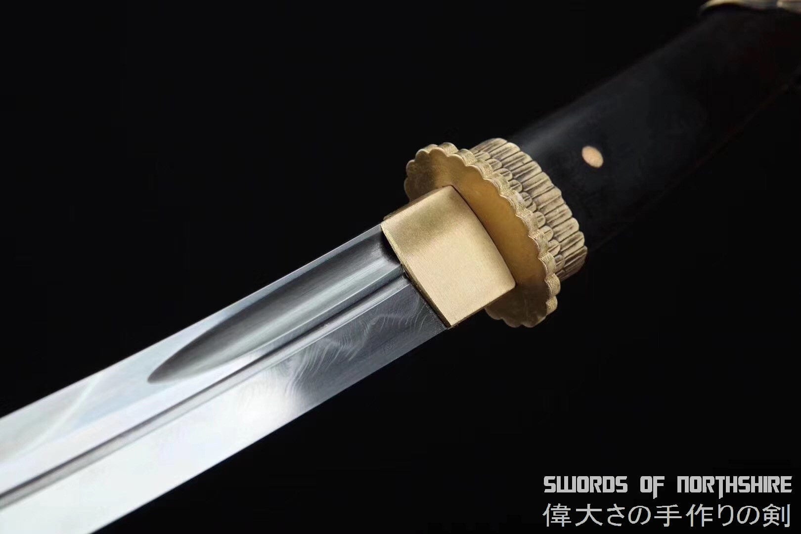 Little Falcon Dao Knife Chinese Short Sword Clay Tempered & Folded ...