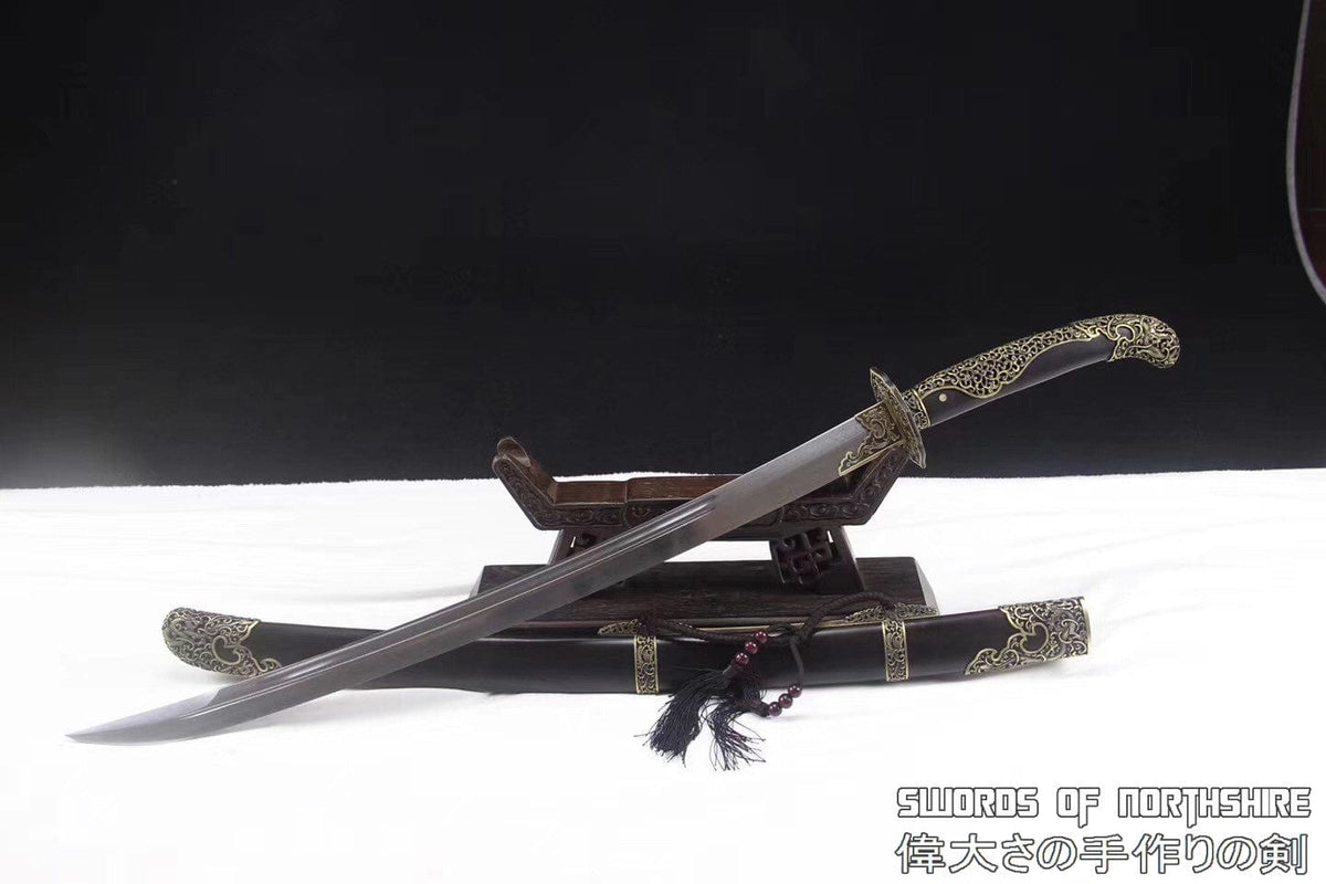 Enchanted Dragon Dao Folded High Carbon Damascus Steel 8,192 Layer ...