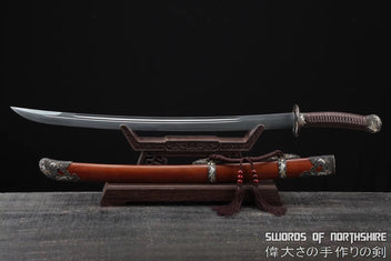 Qilin Dao Folded Steel Blade Mythological Chimera Battle Ready Chinese ...