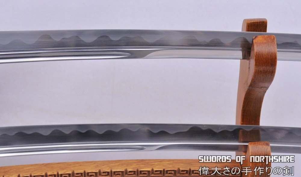Hand Forged 1095 High Carbon Steel Unokubi Zukuri Samurai Sword Katana ...
