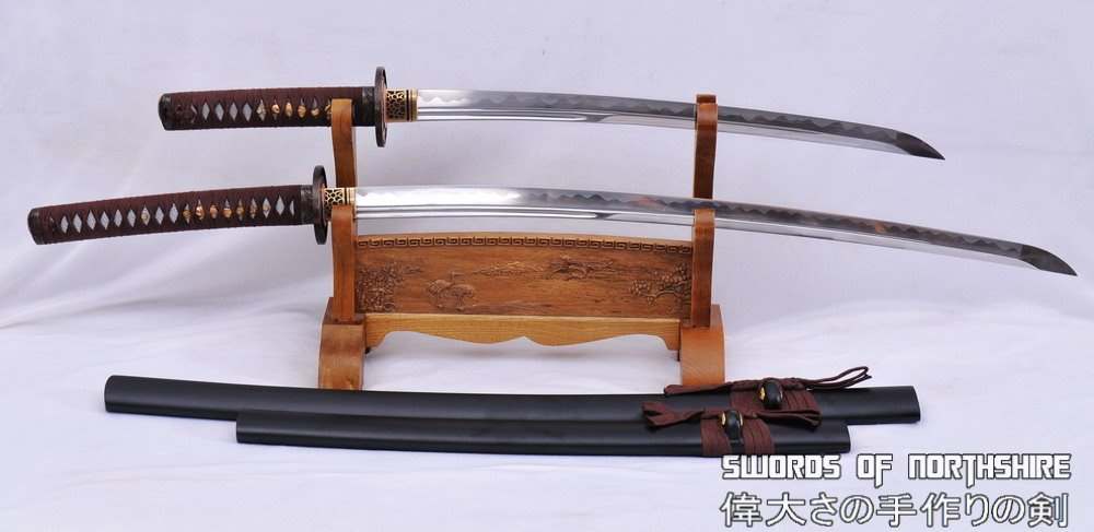 Hand Forged 1095 High Carbon Steel Unokubi Zukuri Samurai Sword Katana ...