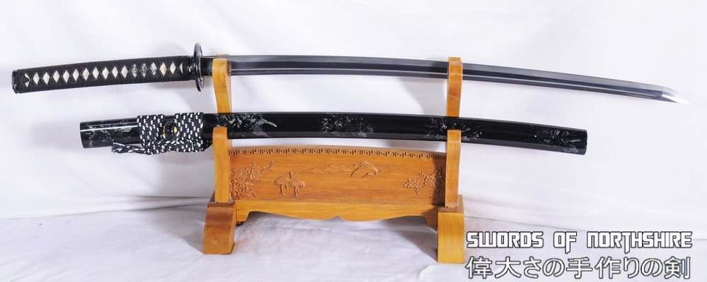 Hand Forged Folded Steel Blade Samurai Sword Shiroi Kiri Katana