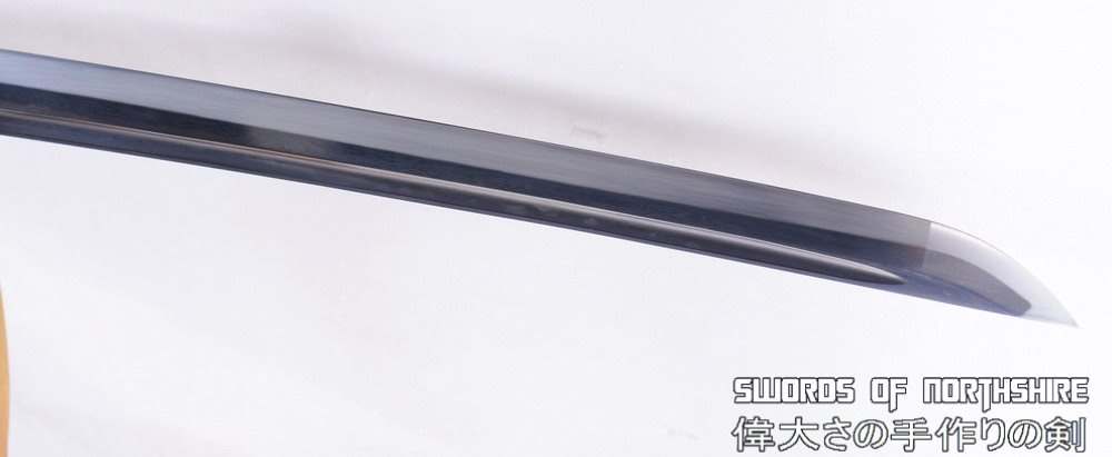 Hand Forged Folded Steel Blade Samurai Sword Shiroi Kiri Katana