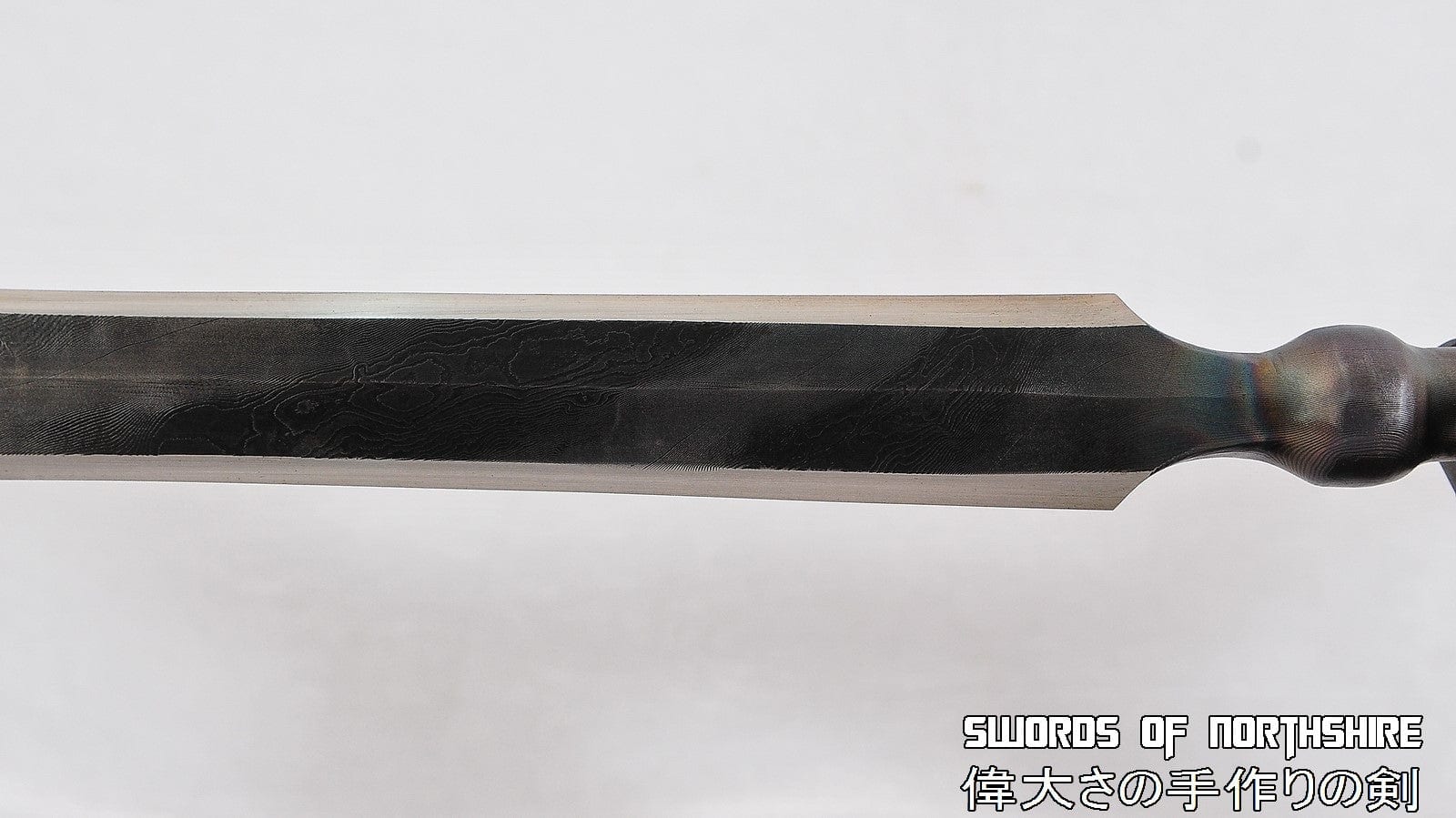 S?jutsu Hoko Yari Straight Japanese Spear Black Folded Steel Blade 39 ...