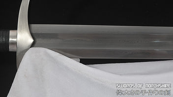 Hand Forged 1095 High Carbon Steel Fully Functional European Broad ...