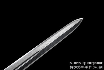 Sojutsu Hoko Yari Straight Japanese Spear Sword Folded Steel Blade 39 ...