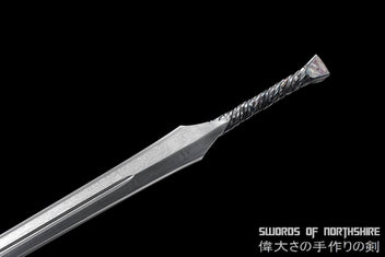 Sojutsu Hoko Yari Straight Japanese Spear Sword Folded Steel Blade 39 ...