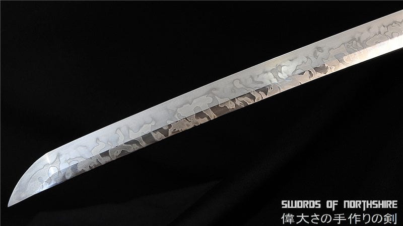 1095 High Carbon Steel Snake Japanese Hitatsura Hamon Battle Ready ...