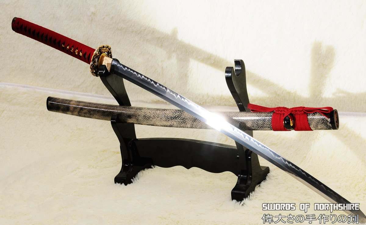 Westworld Shogun 1095 High Carbon Steel Clay Tempered Miyamoto Musashi ...