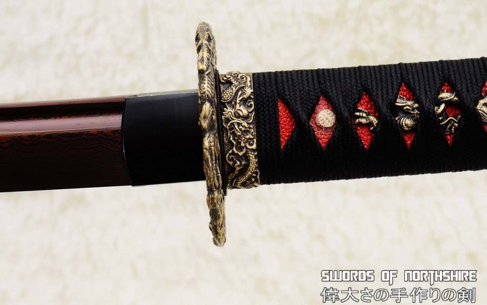 Red Dragon Sword | Shop Nodachi from Swords of Northshire