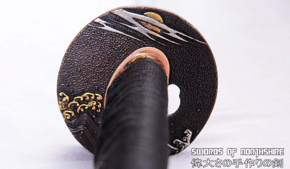 Hand Forged Clay Tempered 1095 High Carbon Steel Tang Dao Chokuto Ninja ...