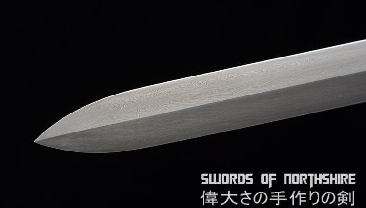Seven Star Sword Damascus Steel Blade Kung Fu Chinese Martial Arts Yin ...