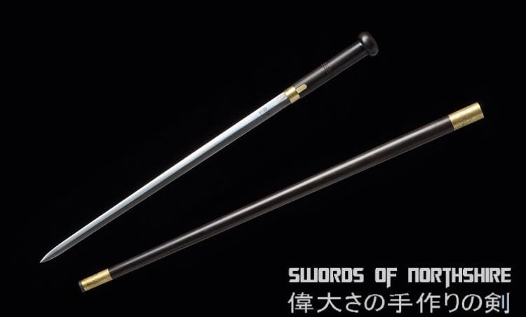 Walking Cane Sword | Battle Ready | Swords of Northshire