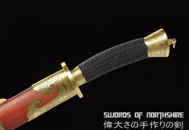 Traditional Chinese Sword Folded Steel Blade Kung Fu Martial Arts Wushu ...