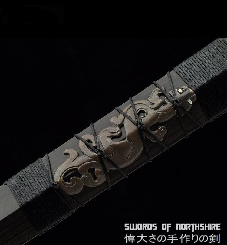 Han Dynasty Eight-Sided Jian Hand Forged Folded Steel Chinese Martial ...