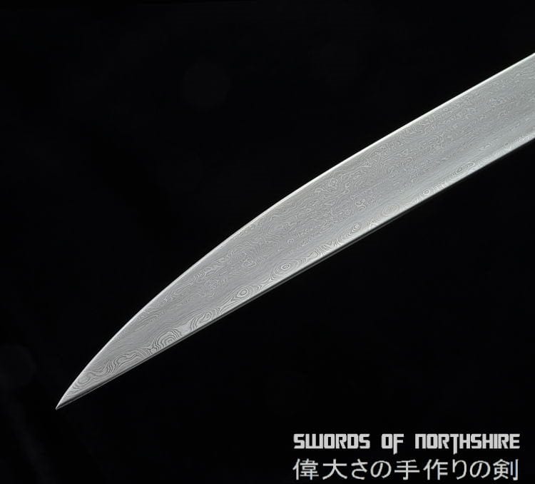 Qian Kun Miao Dao Hand Forged Damascus Steel Blade Chinese Martial Arts ...