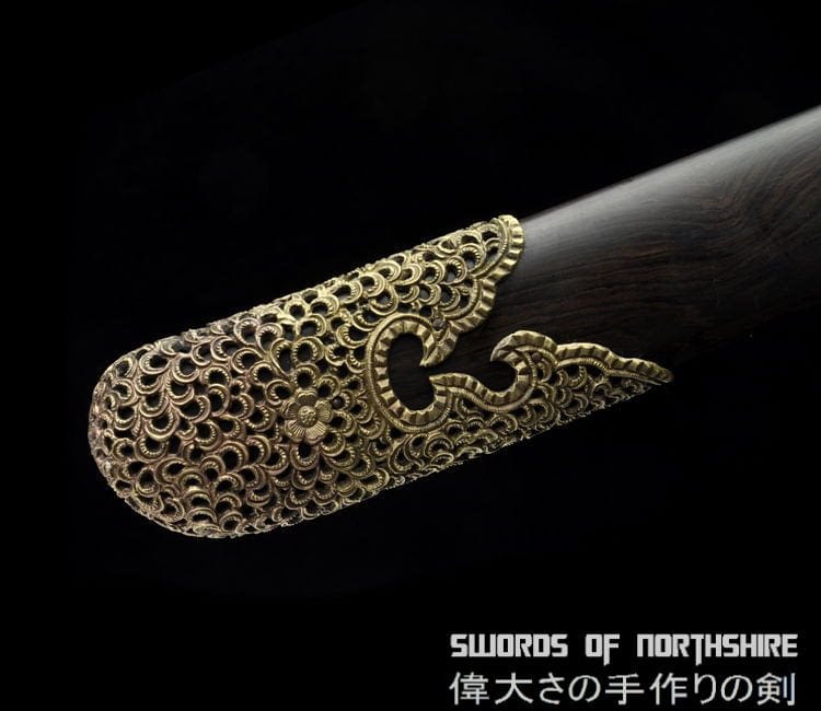 Qian Kun Miao Dao Hand Forged Damascus Steel Blade Chinese Martial Arts ...